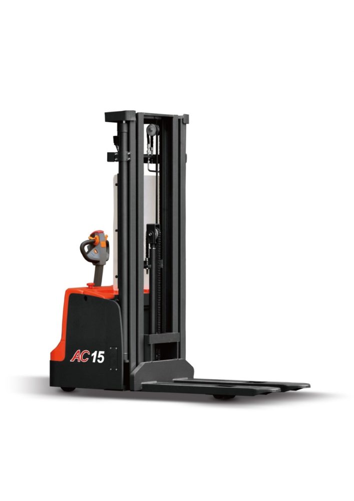 1.5T Full-Electric Three-Stage Walk-Behind Pallet Stacker – Heli Pakistan